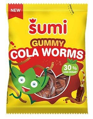 BONBONI ŠUMI COLA WORMS 80G - NOVOLUX
