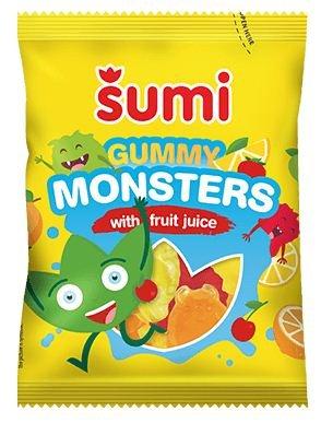 BONBONI ŠUMI MONSTERS 90G - NOVOLUX