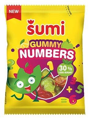 BONBONI ŠUMI NUMBERS 80G - NOVOLUX