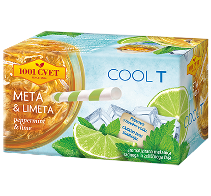 ČAJ 1001 CVET COOL-T META IN LIMETA - NOVOLUX
