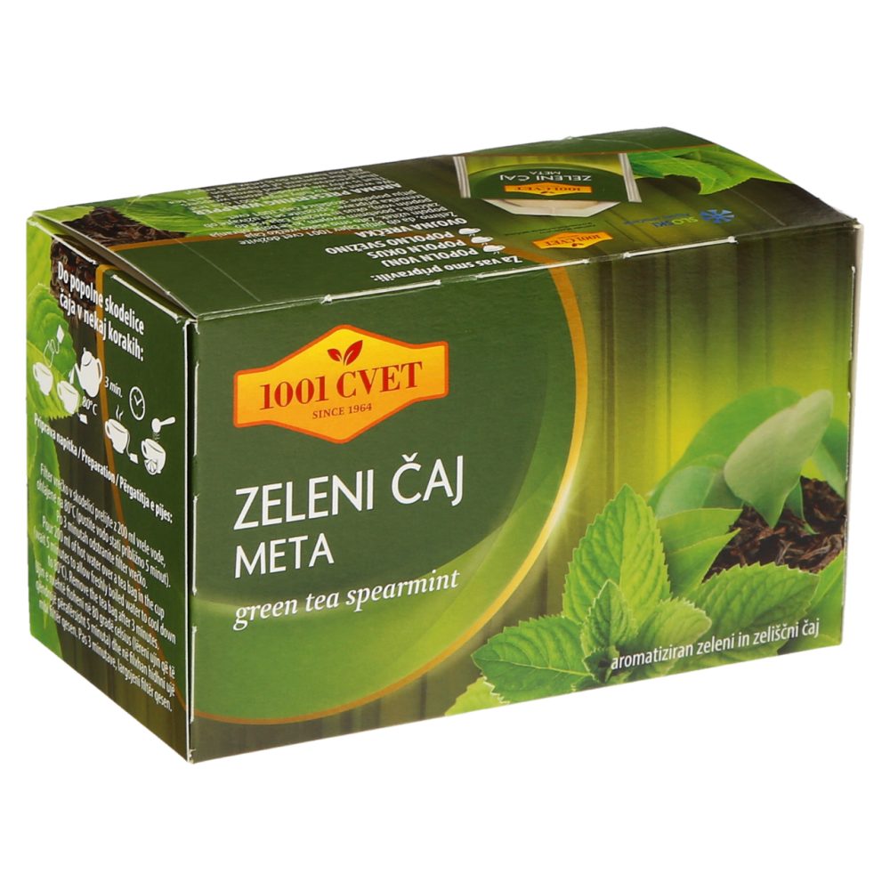 ČAJ 1001 CVET PRAVI ZELENI ČAJ - META - NOVOLUX