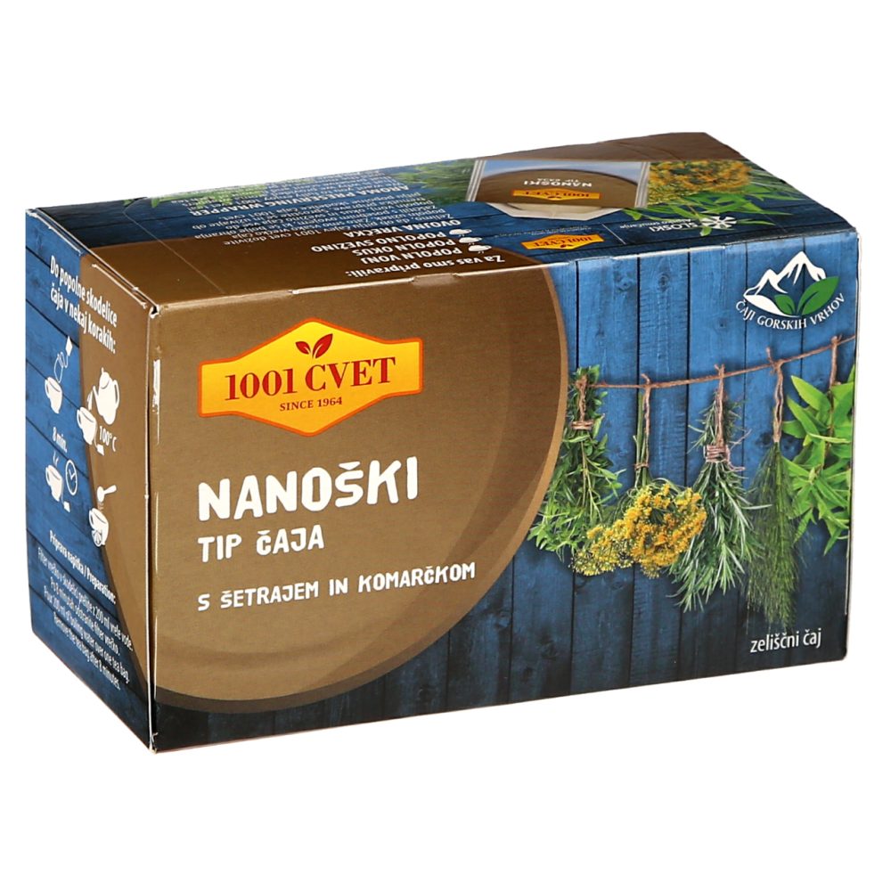 ČAJ 1001 CVET ZELIŠČNI NANOŠKI - NOVOLUX