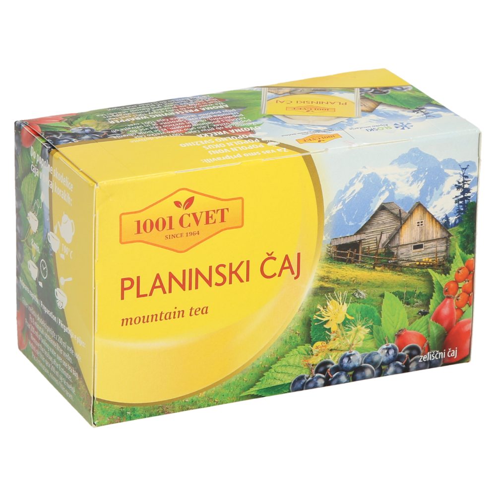 ČAJ 1001 CVET ZELIŠČNI PLANINSKI - NOVOLUX