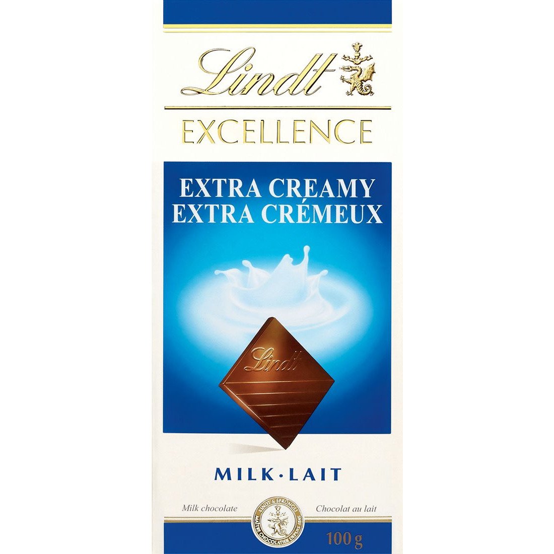 ČOKOLADA LINDT MLEČNA 100G - NOVOLUX