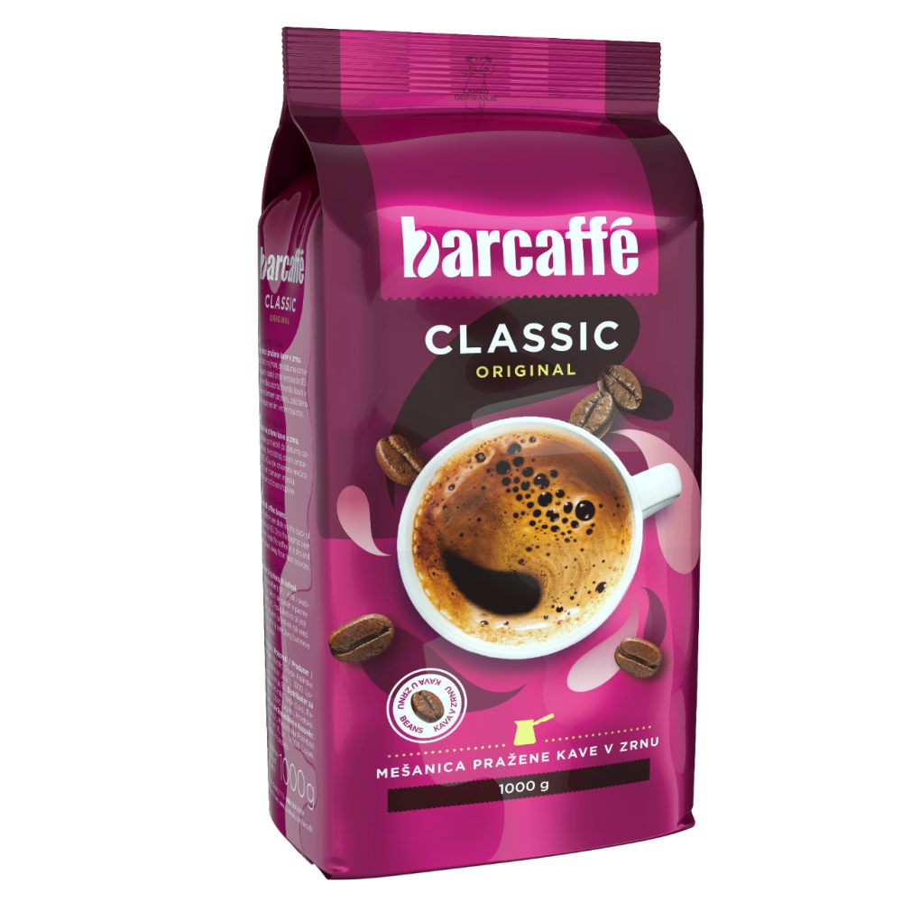 KAVA BARCAFFE 1000G ZRNO - NOVOLUX