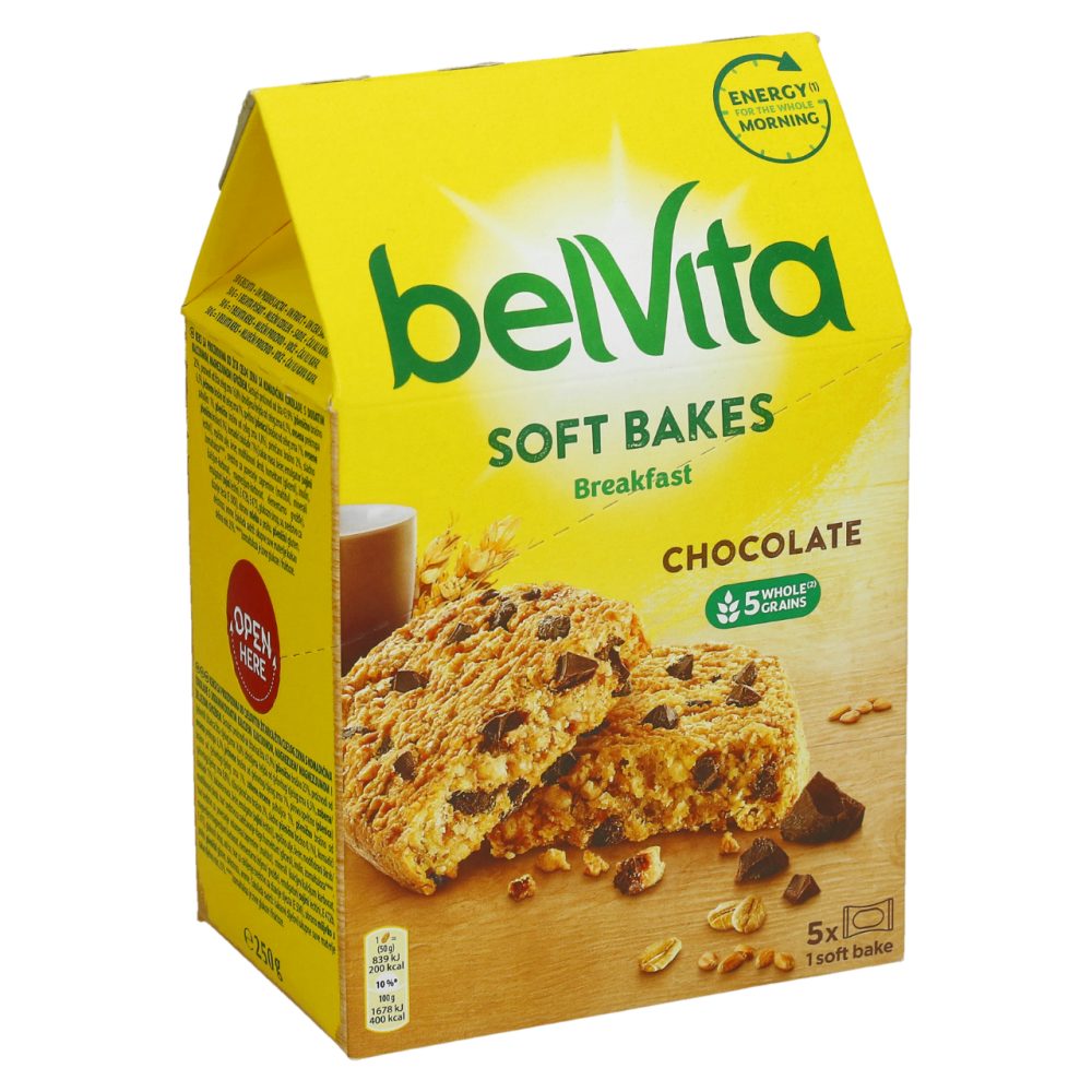 KEKSI BELVITA SOFT ČOKOLADA - NOVOLUX