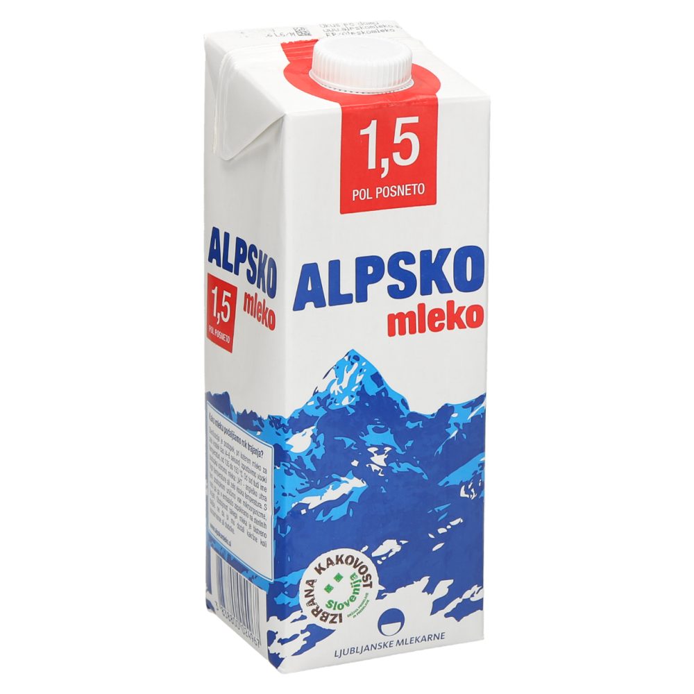 MLEKO ALPSKO 1,5 - NOVOLUX