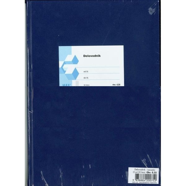 OBR. 0,25 DELOVODNIK A4 100L - NOVOLUX