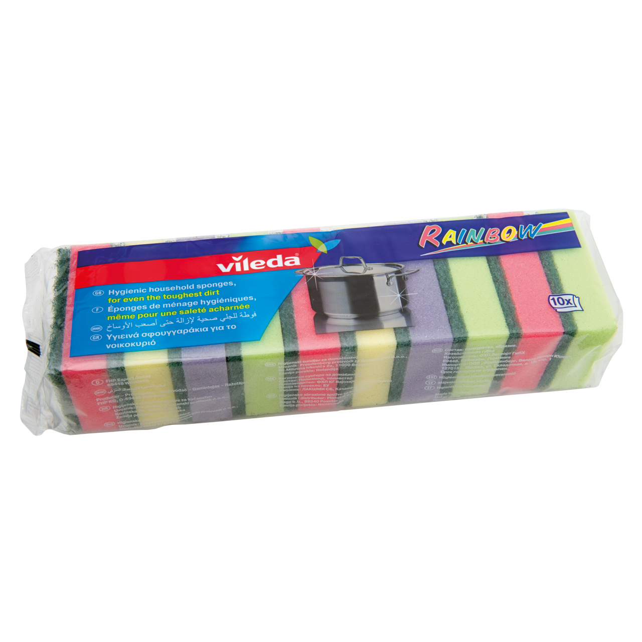 GOBICA ZA POMIVANJE POSODE VILEDA RAINBOW 10/1 - NOVOLUX